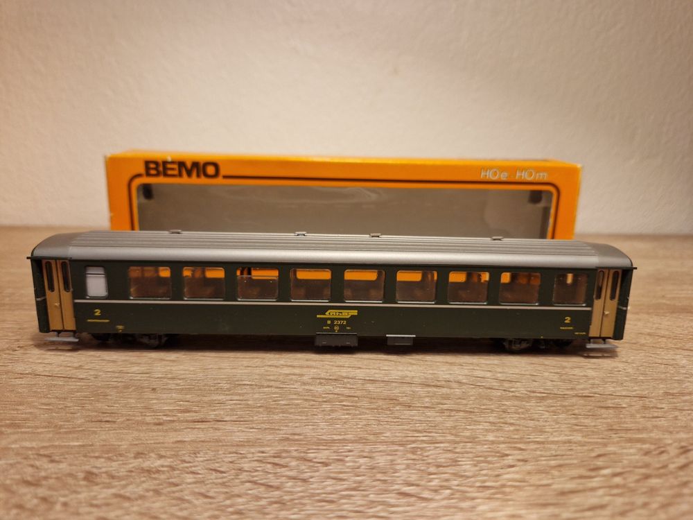 Bemo 3250 112 Personenwagen RhB H0m (D'occasion) à St-Aubin-Sauges pour CHF 43 – avec livraison ...