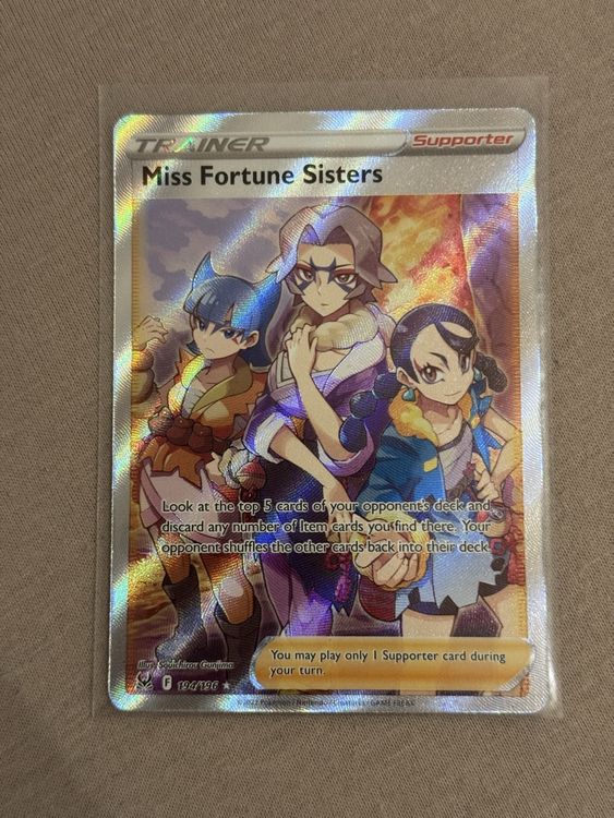 Pokémon Miss Fortune Sisters (Full Art) 194/196 Lost Origin | Kaufen ...
