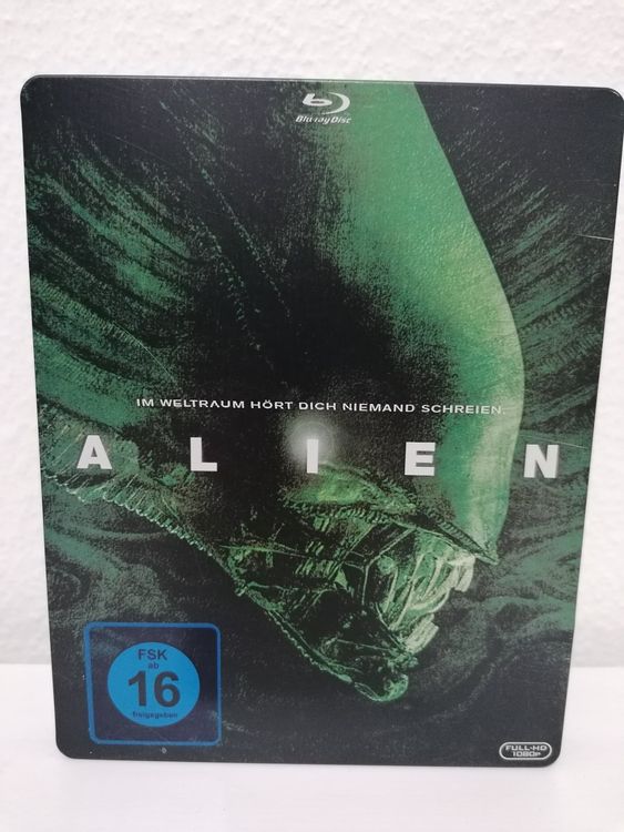 Alien Limited Edition Blu-Ray Steelbook Kinofassung & Direct (Neu ...