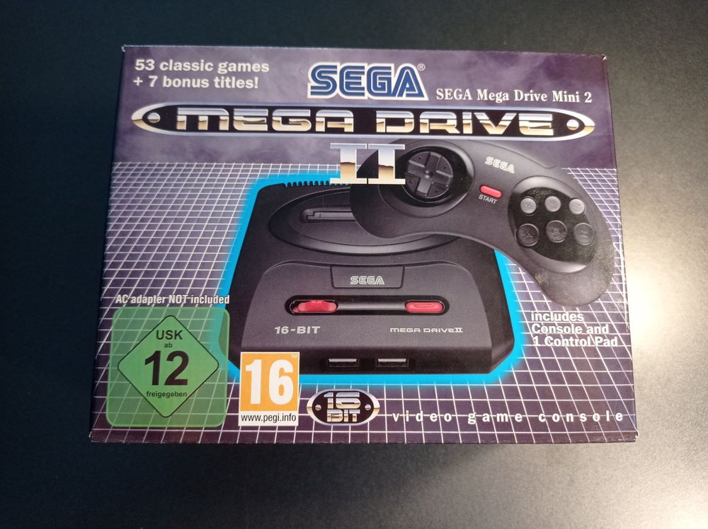 Sega Mega Drive Mini 2 Konsole OVP NEU | Kaufen auf Ricardo