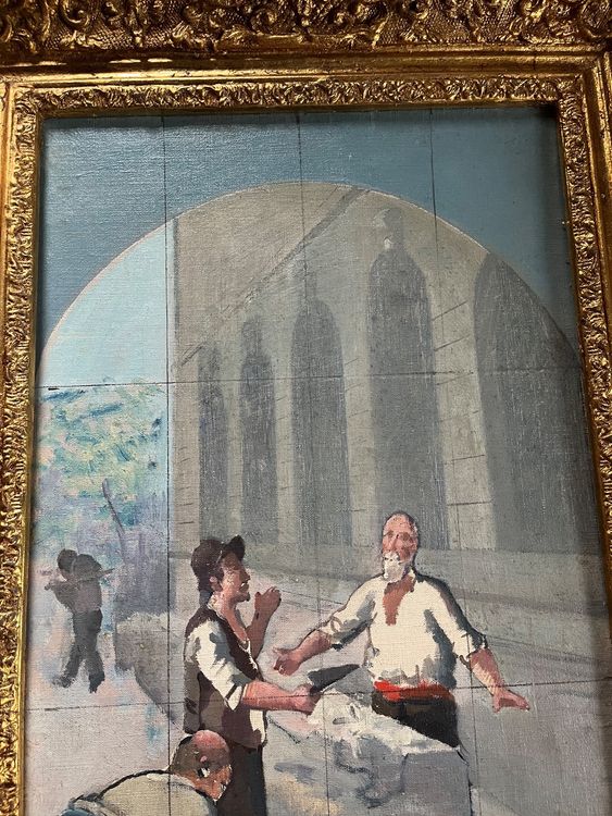 Tableau Daniel IHLY huile sur toile sur panneau Le Travail | Kaufen auf ...