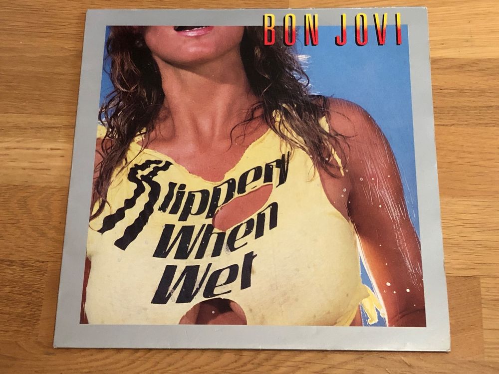 Bon Jovi. 1986. Original Cover. Slippery When Wet (Gebraucht) in ...