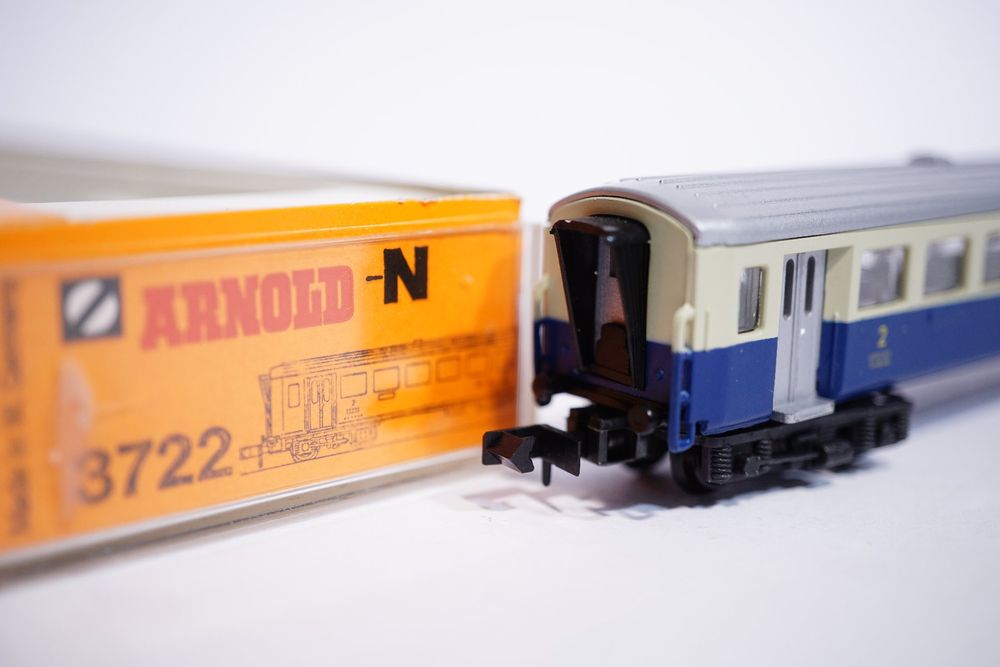 7œ Arnold 3722 BLS EW I Personenwagen 2. Klasse blaucreme (Gebraucht ...