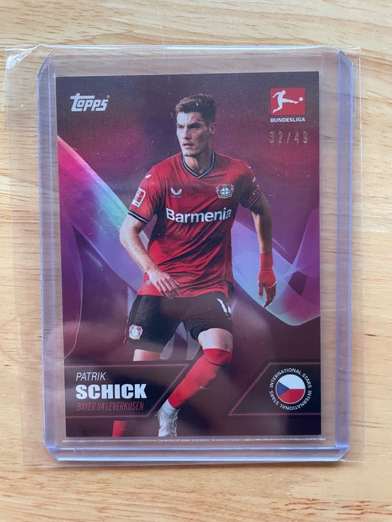 Topps Patrik Schick /49 Bayer 04 Leverkusen | Kaufen auf Ricardo