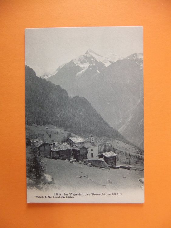 im Vispertal Gasenried und Bruneckhorn (Gebraucht) in St. Niklaus VS für CHF 11 – mit Lieferung ...