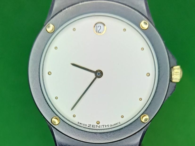 Zenith Pacific, Stahl/Gold 750, full set, läuft, ab Fr.1.- (Gebraucht ...