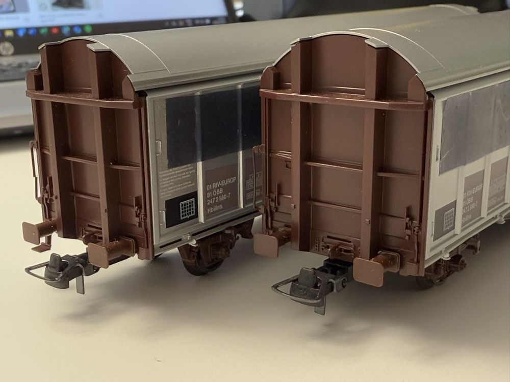 Roco 2x ÖBB Güterwagen Delacher+Co / DC HO (Gebraucht) in Jonschwil für CHF 25 – mit Lieferung ...