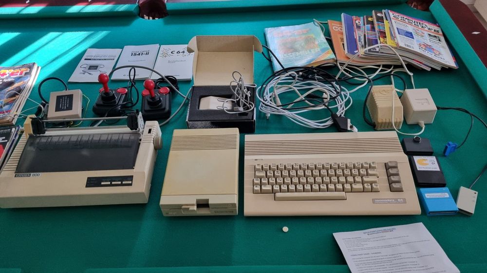 COMMODORE 64/ MIT CITIZEN 120D-DRUCKER, 1541-II UND ZUBEHÖR (Gebraucht) in für CHF 250 – nur ...