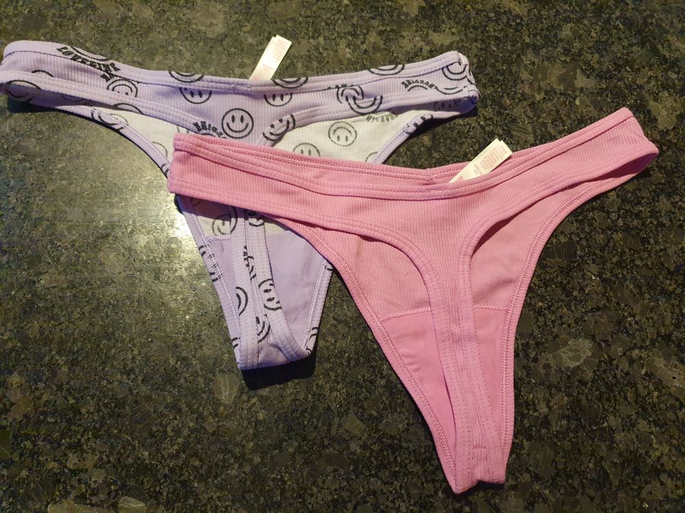 2er-Set Strings (Thong) von Victoria's Secret / Pink, L | Kaufen auf ...