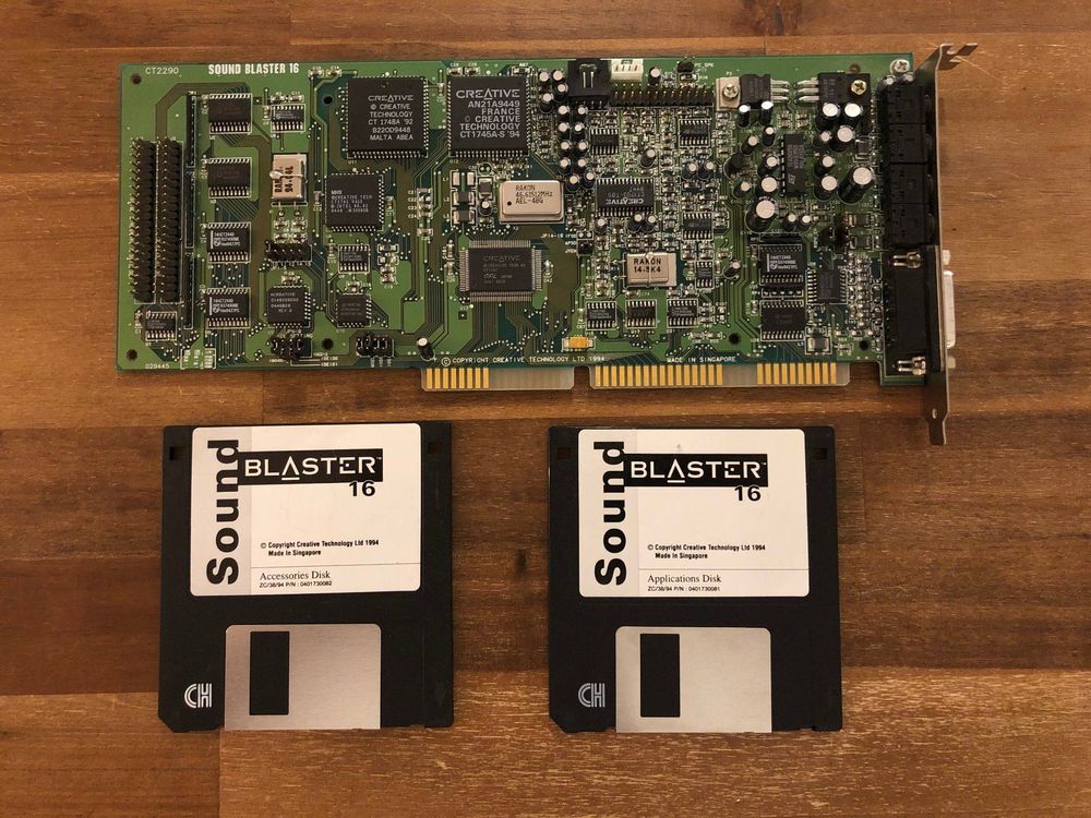 Creative Sound Blaster 16 CT2290 ISA (Gebraucht) in Bern für CHF 23 ...