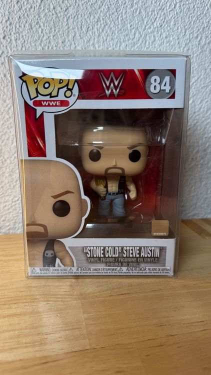 Funko Pop! WWE - Stone Cold Steve Austin #84 (Neu und originalverpackt ...