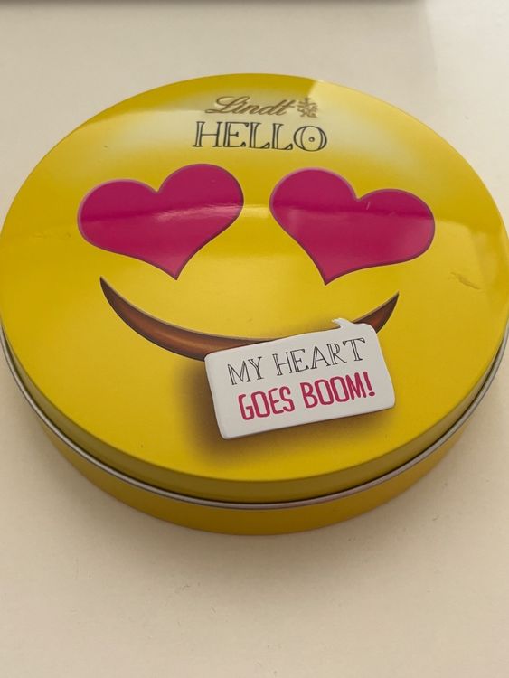 Lindt Blechdose SMILEY gelb | Kaufen auf Ricardo