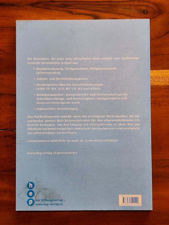 Gesetzestexte für den allgemeinbildenden Unterricht, BMS (Gebraucht) in ...