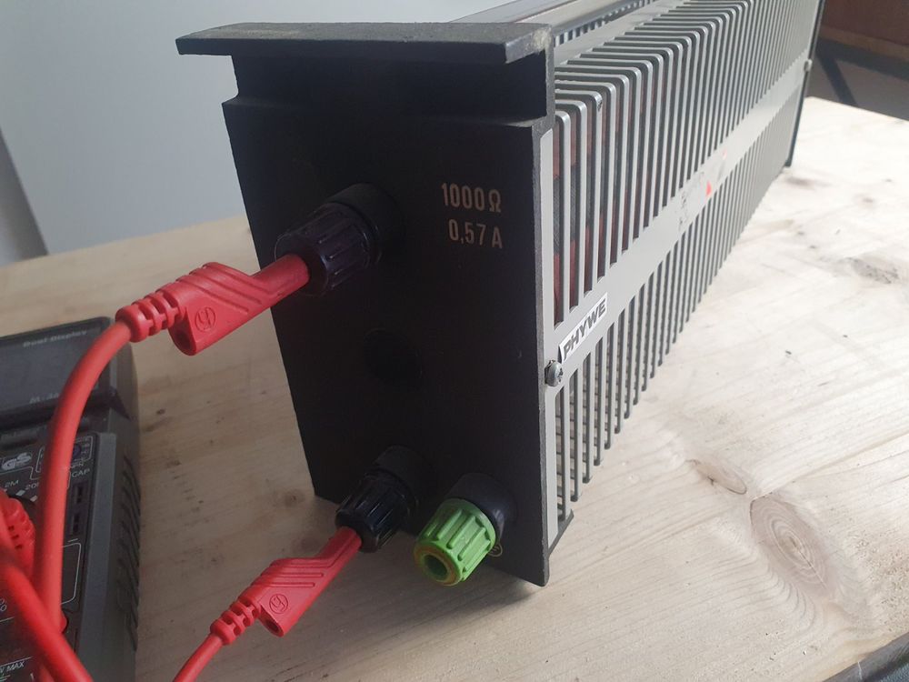 PHYWE Schiebewiderstand 1000 Ohm - 0,57 A oder kurz 0,8 A | Kaufen auf Ricardo