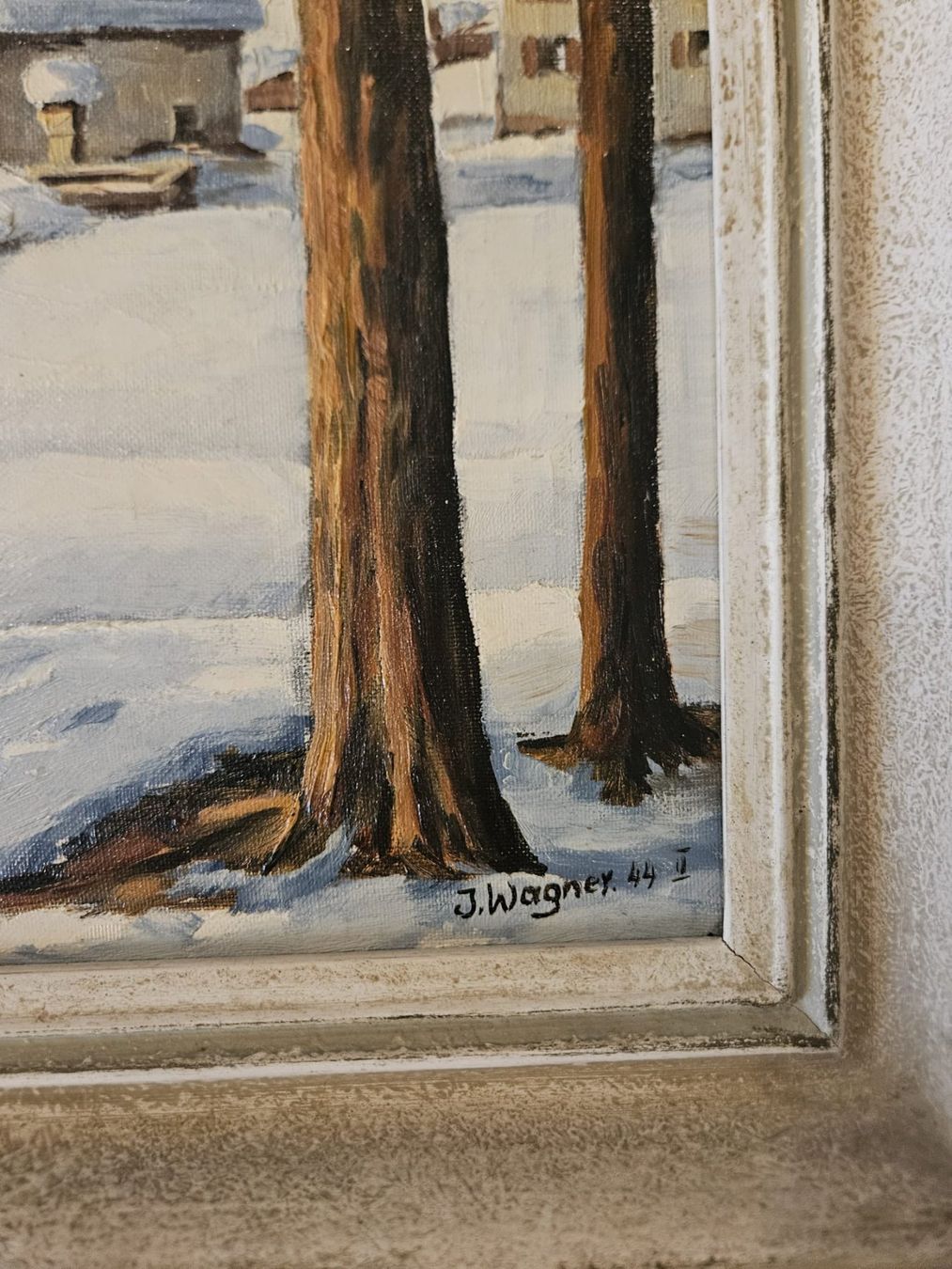 Original Ölgemälde von Franz Joseph Wagner (1886–1972) (Gebraucht) in ...