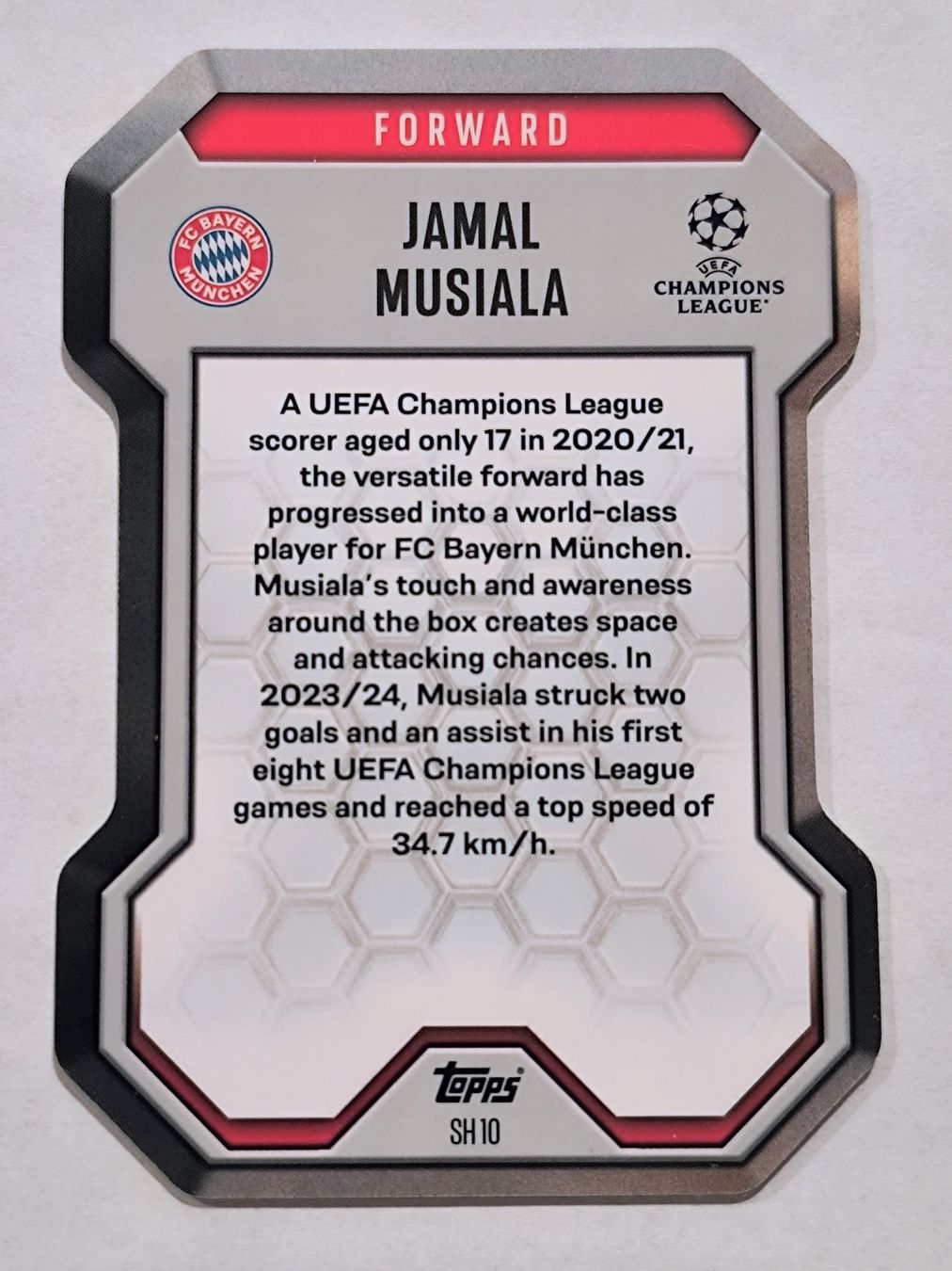 Topps Match Attax 24/25 - Chrome Shield - J. Musiala - SH10 (Gebraucht ...
