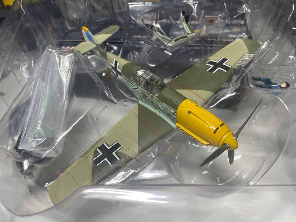 Messerschmitt Bf-109E-4 Adolf Galland 1940 1/48 Metallmodell (Neu und originalverpackt) in ...