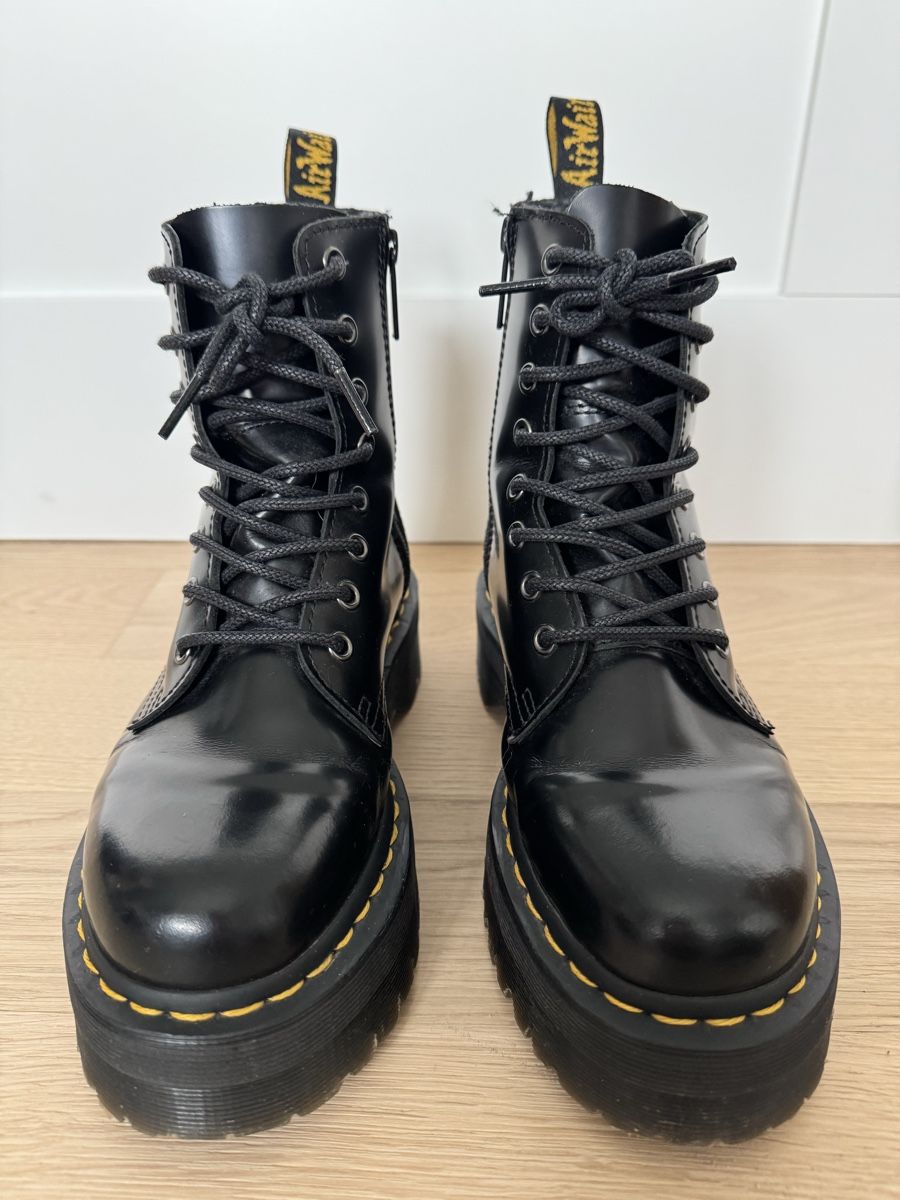 Dr. Martens Jadon Platform Boots - Black - UK 5 / EU 38 (Gebraucht) in ...