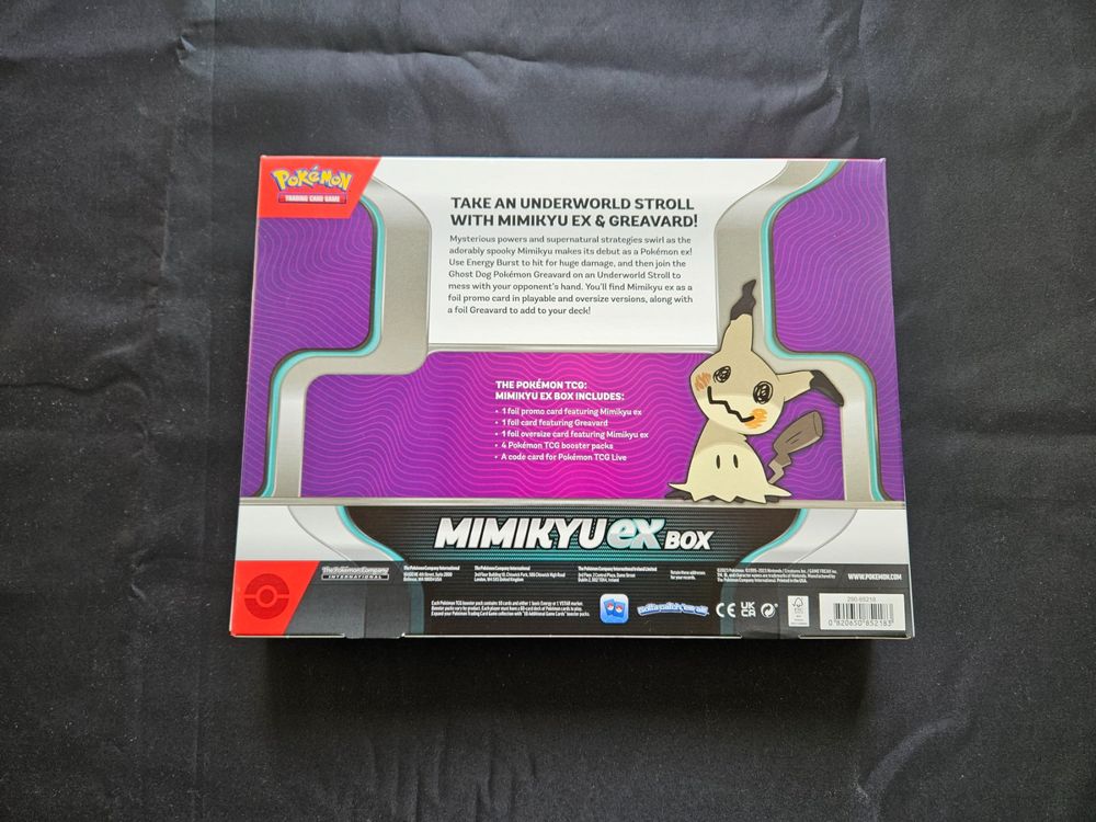 Pokémon Mimikyu ex Box (EN) (Neu und originalverpackt) in Zürich für ...