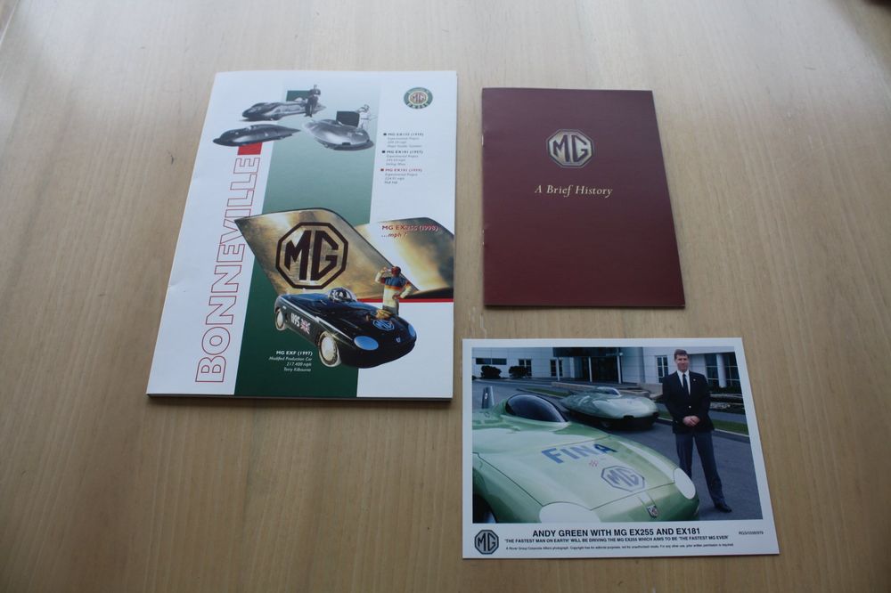 MG Raritäten: Broschüren & Pressefotos EX255 & EX181 Andy... (Gebraucht ...