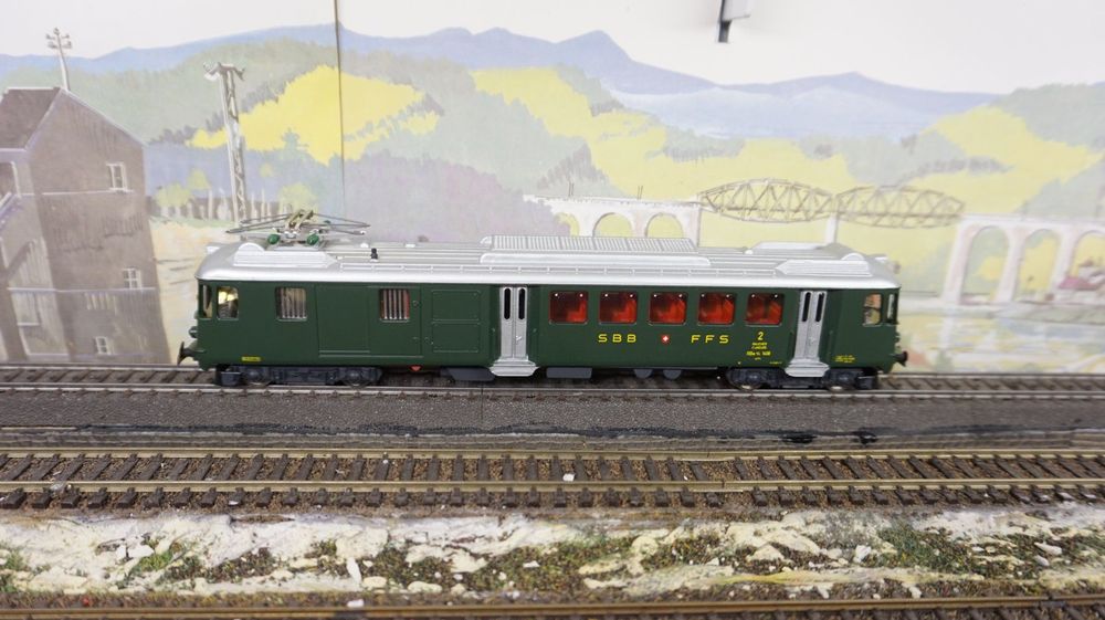 SBB RBe 4/4 Triebwagen - HO/AC | Kaufen auf Ricardo