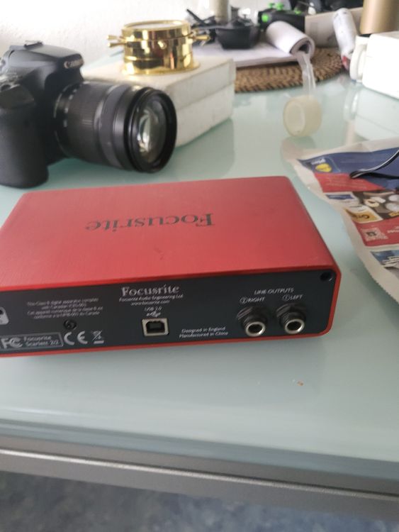 Focusrite Scarlett 2i2 Audio Interface (Gebraucht) in Luzern für CHF 20 – mit Lieferung auf ...