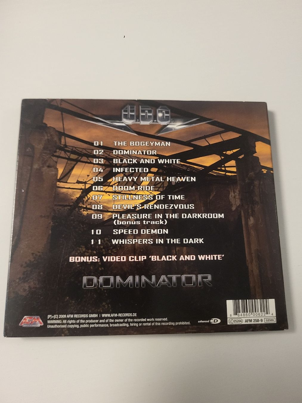 U.D.O. - Dominator CD - Limited Edition inkl. Bonus Track! (Neu (gemäss ...
