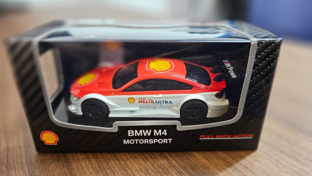 BMW M4 Modellauto Shell Helix Ultra, neuwertig (Neu und ...