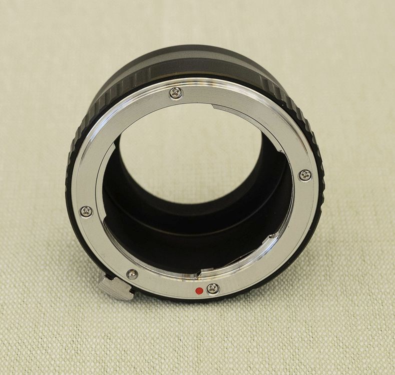 Adapter für Nikon Bajonett auf MFT (Olympus) | Kaufen auf Ricardo