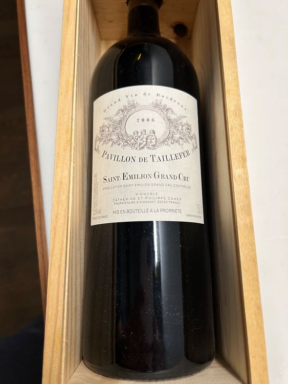 Pavillon de Taillefer, Saint-Emilion Grand Cru, 2006, Magnum (Neu und ...