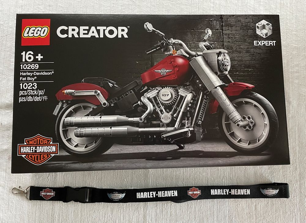 Lego Creator Expert 10269 Harley-Davidson Fat Boy NEU! (Neu und ...