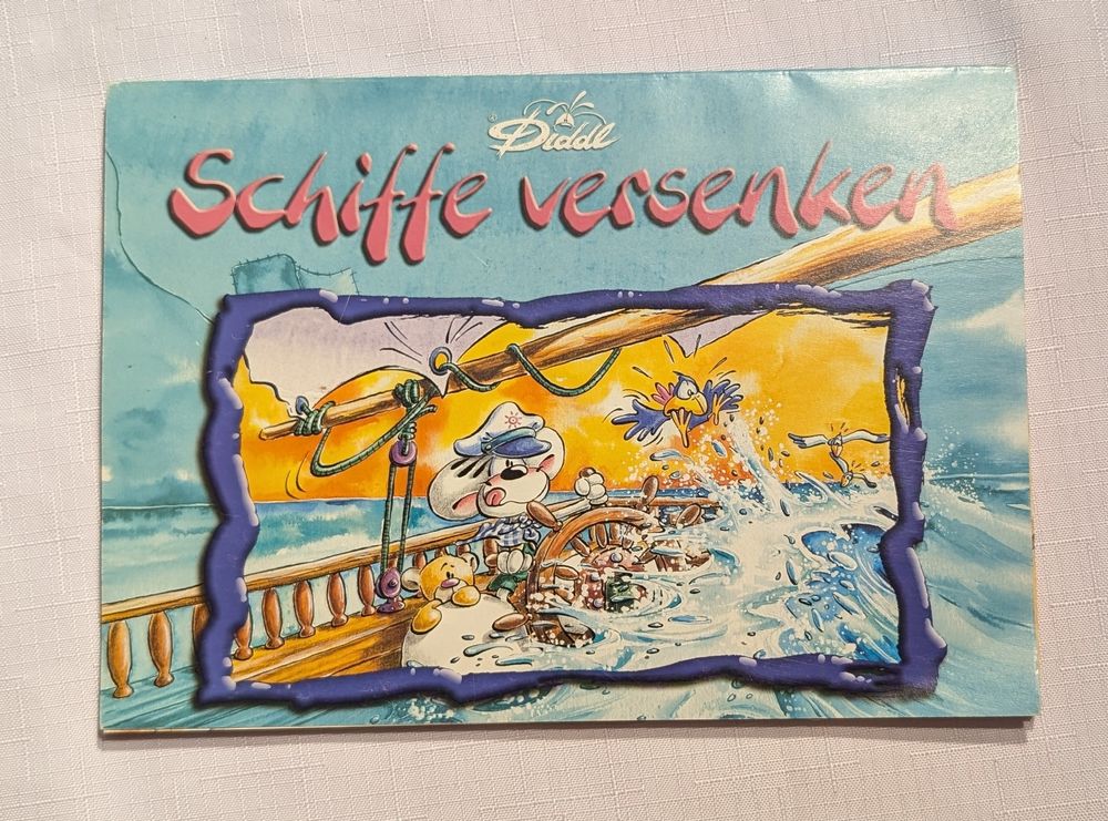 Diddl Maus Spiele - Block ca. 40 Blätter Schiffe versenken (Neu (gemäss ...