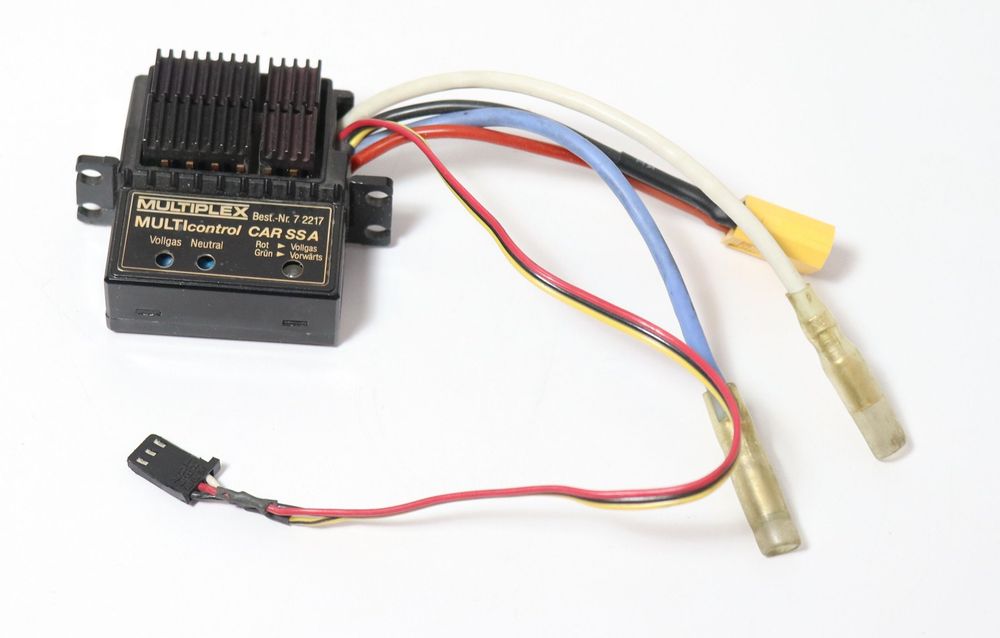Multiplex MULTIcontrol CAR SSA Brushed Regler ESC vintage (Gebraucht ...