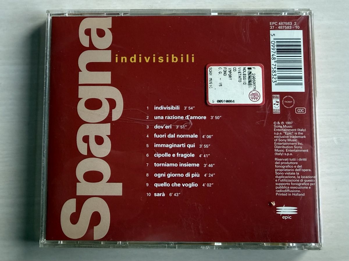 Spagna - Indivisibili CD, Italopop Klassiker! (Gebraucht) in Oberried ...