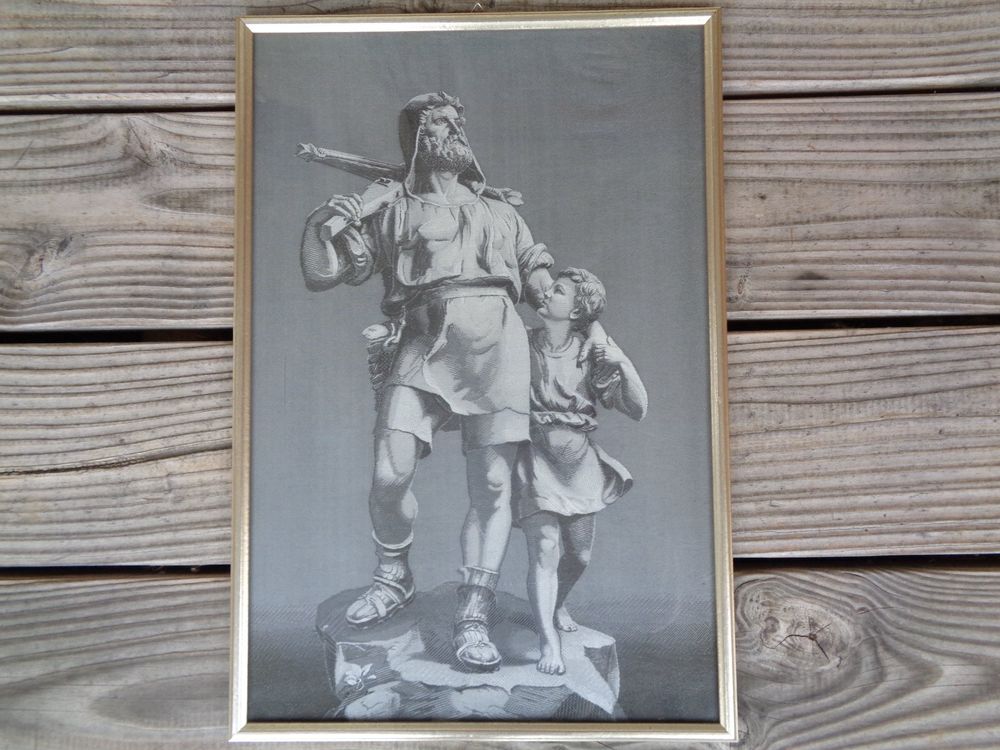 ANTIK WILHELM TELL BILD MIT WALTER ARMBRUST (Gebraucht) in Henggart für ...