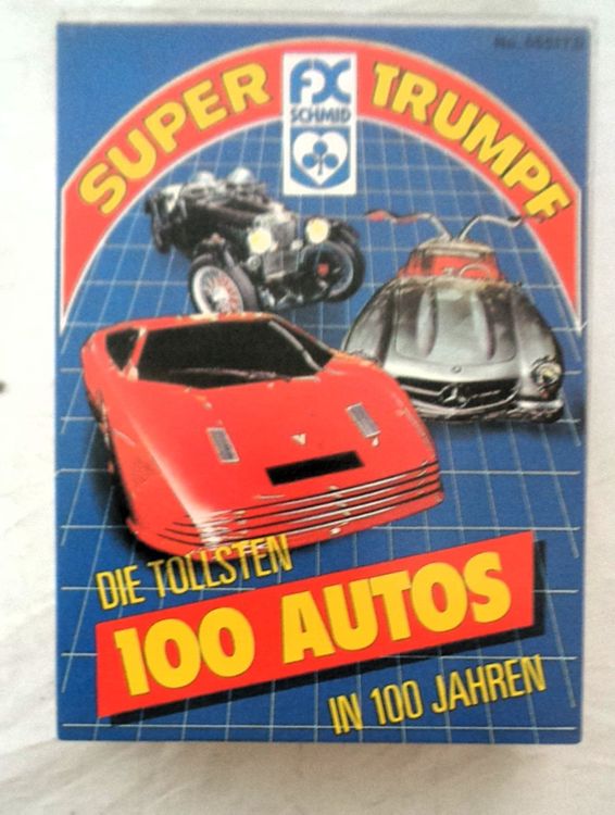 Auto Quartett ©1986 - Die tollsten 100 Autos in 100 Jahren (Gebraucht) in Bellach für CHF 15 ...