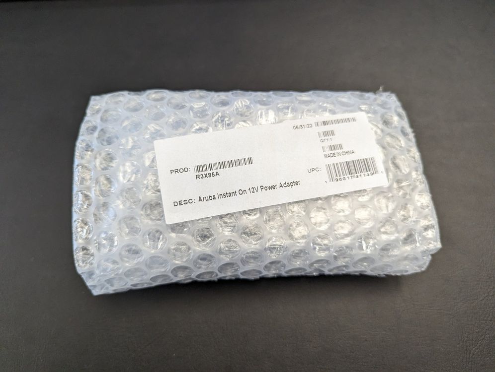 HPE Aruba Instant On 12V/36W Netzteil (R3X85A) (Gebraucht) in Burgdorf ...