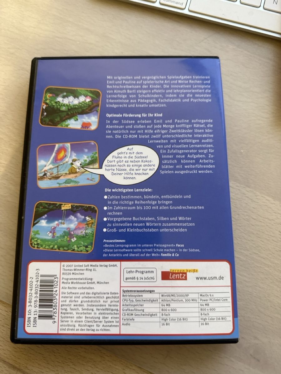 Emil und Pauline in der Suedsee - CD-Rom fuer PC/Mac top! (Gebraucht ...