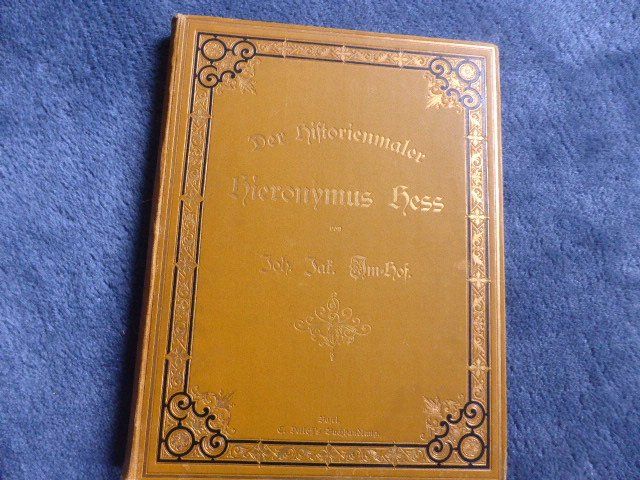Basel,Hieronymus Hess,J.J.Jmhof,1887,Historien-Maler,Lehrer (Gebraucht ...