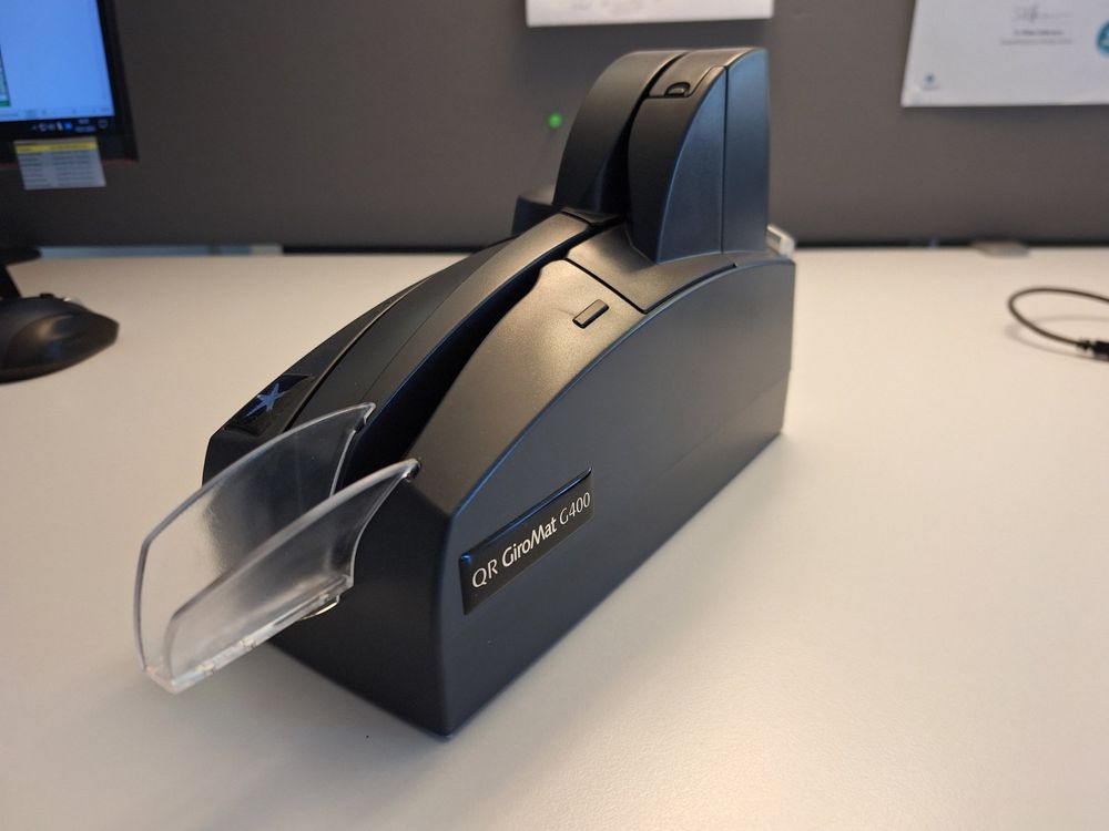 CREALOGIX QR GiroMat G400 QR/ESR Scanner (Gebraucht) in Oberwil b. Zug ...