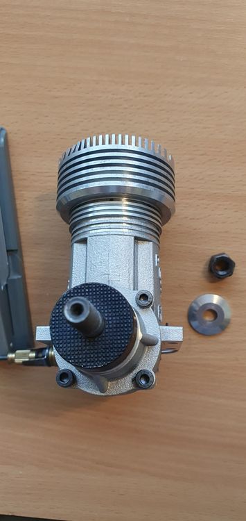 Modellmotor Rossi 61 mit Heckauslass und Heckvergaser (Neu (gemäss ...