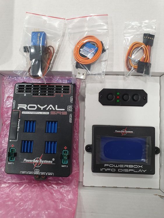 Powerbox Royal SRS / LC-Display / GPS (Neu und originalverpackt) in ...