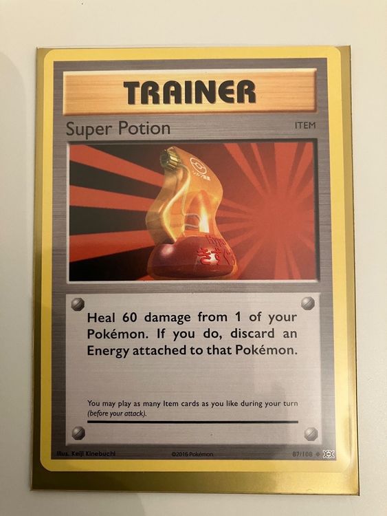Pokemon Trainer Super Potion 87/108 | Kaufen auf Ricardo
