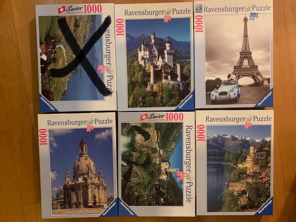 1x Ravensburger 1000er Puzzle Landschaften OVP NEU Aussuchen | Kaufen auf Ricardo
