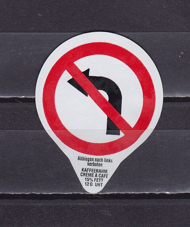 Privat KRD Serie PS Nr. 15/93A Verkehrszeichen I Tropfenform (Gebraucht) in Stettlen für CHF 0.5 ...