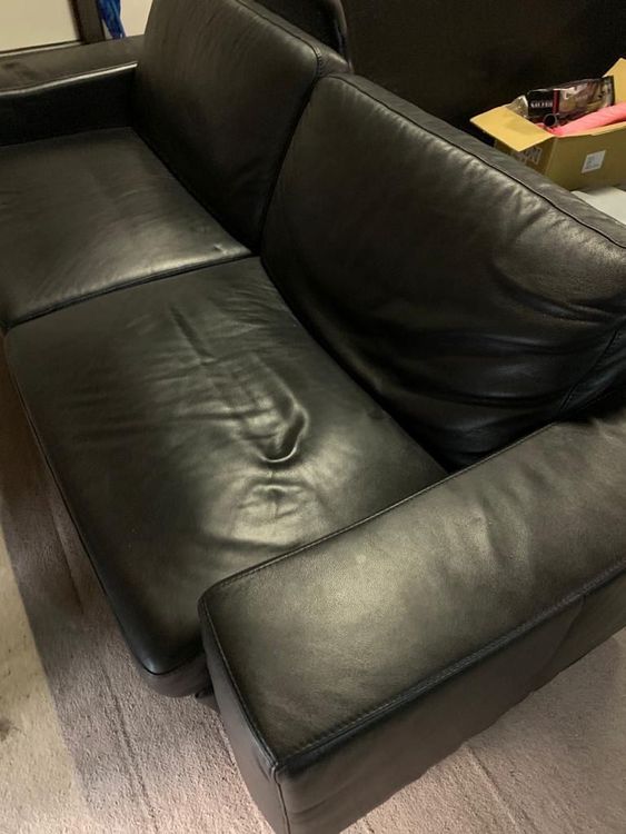 Ledersofa 2er und 3er | Kaufen auf Ricardo