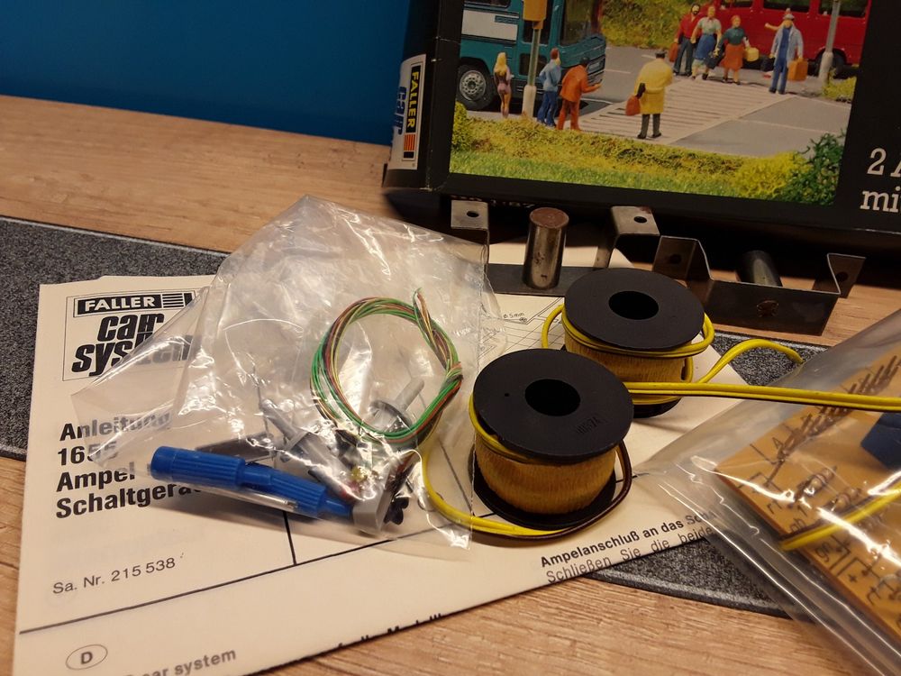 Faller Car System 1655 _ 2 Ampeln mit Schaltgerät _ Spur H0 | Kaufen ...