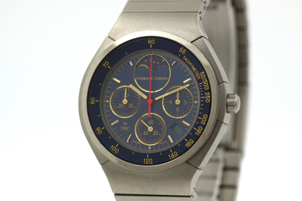 IWC Porsche Design Chronograph Titan Referenz 3742 *5429 | Kaufen auf ...