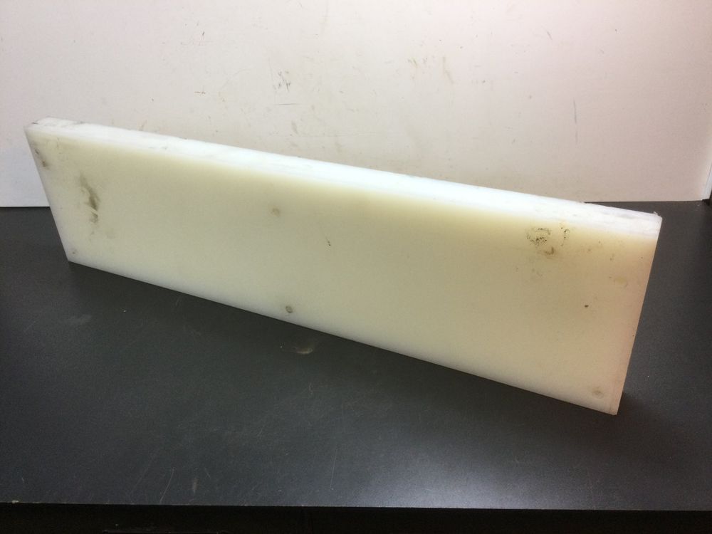 Gebrauchte Strapazierfähige POM-Platte weiss Natur (Gebraucht) in ...
