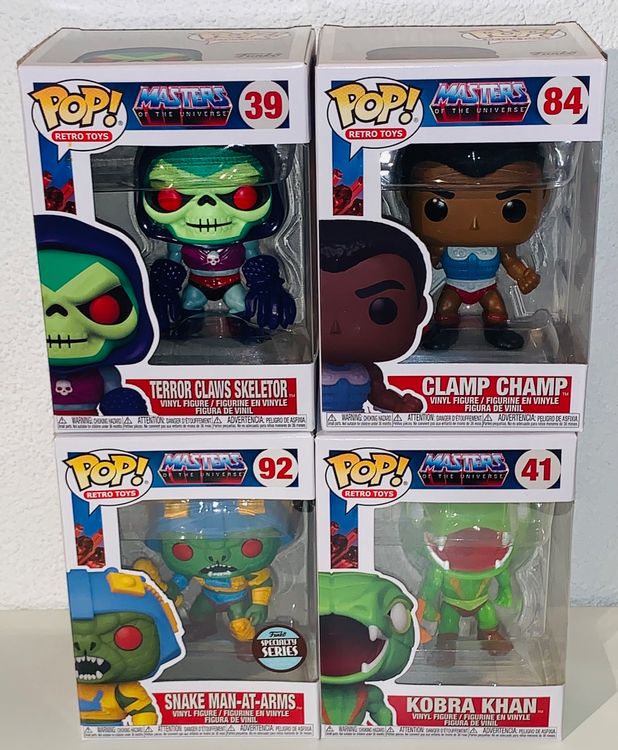 Masters of the Universe Motu Funko Pop Nr. 39 / 41 / 84 / 92 | Kaufen ...